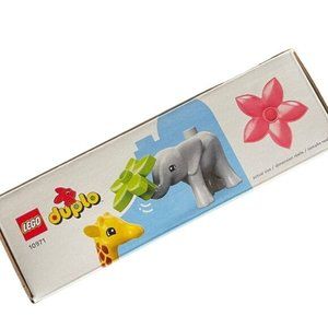 Lego | Toys | Lego Duplo 971 Wild Animals Of Africa Giraffe Elephant ...